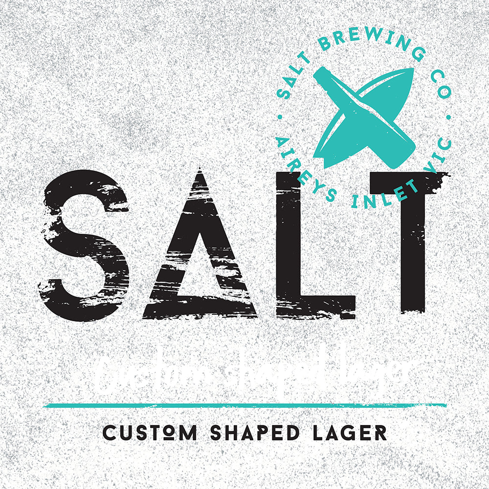 Wallington's Home Brewing x Salt Brewing Co - Salt Custom Shaped Lager ...