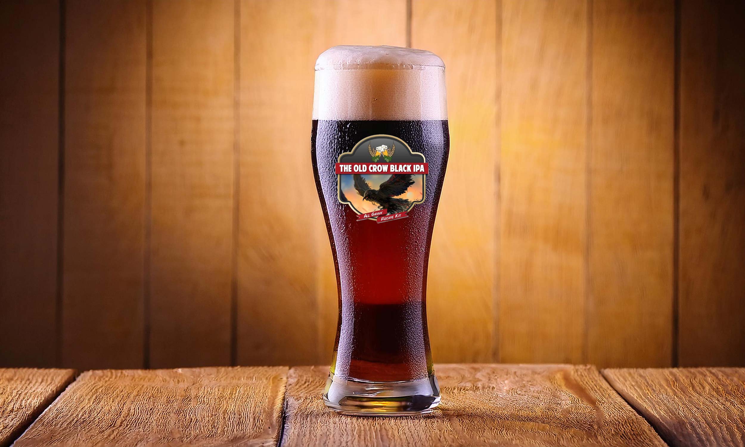 Home Brewing Recipe - The Old Crow Black IPA – Wallingtons WRG
