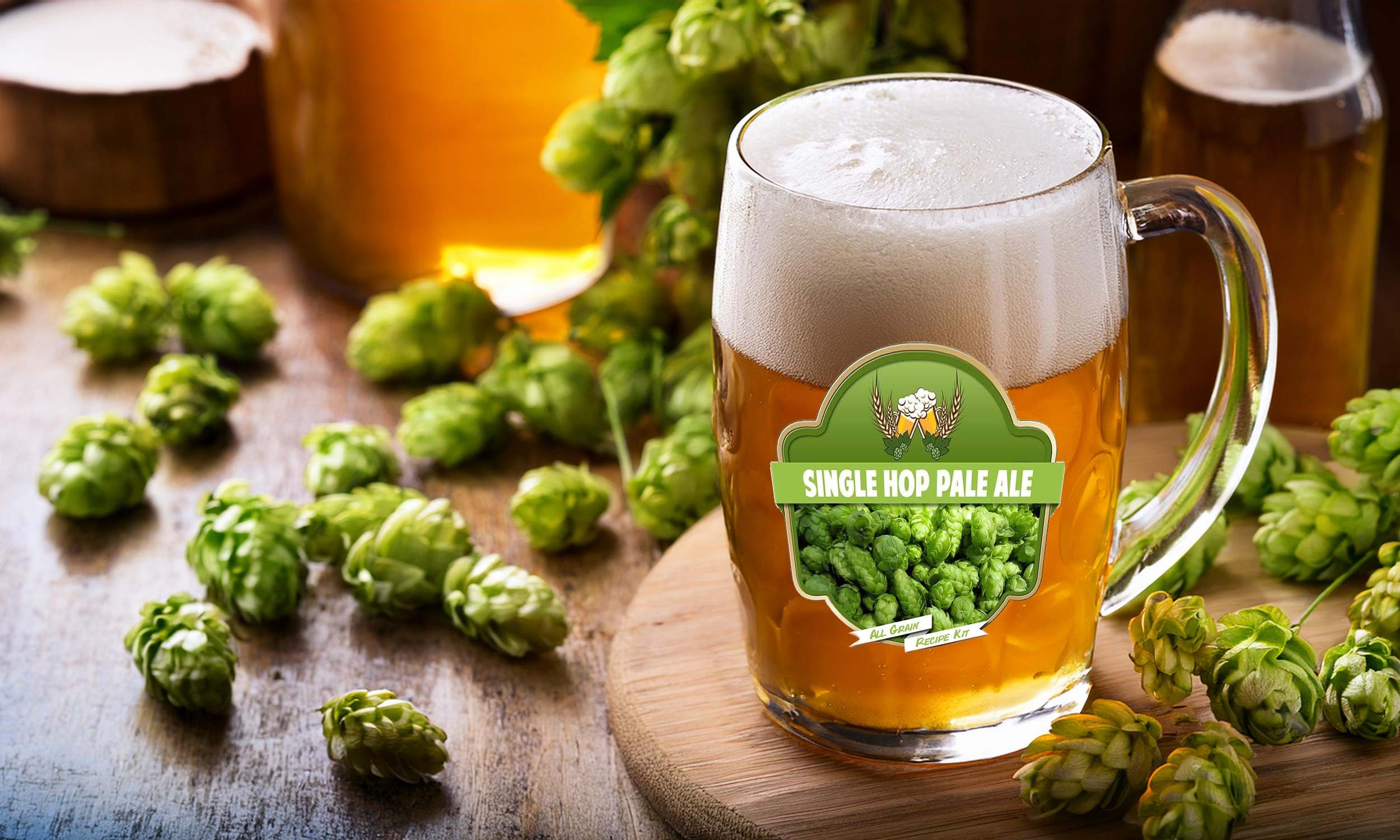 Home Brewing Recipe - Single Hop Pale Ale – Wallingtons WRG