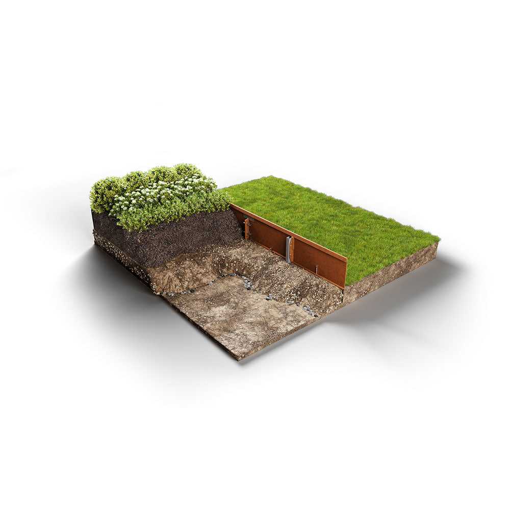STRAIGHTCURVE Flex Raised Garden Beds 240mm 400mm 560mm – Wallingtons WRG
