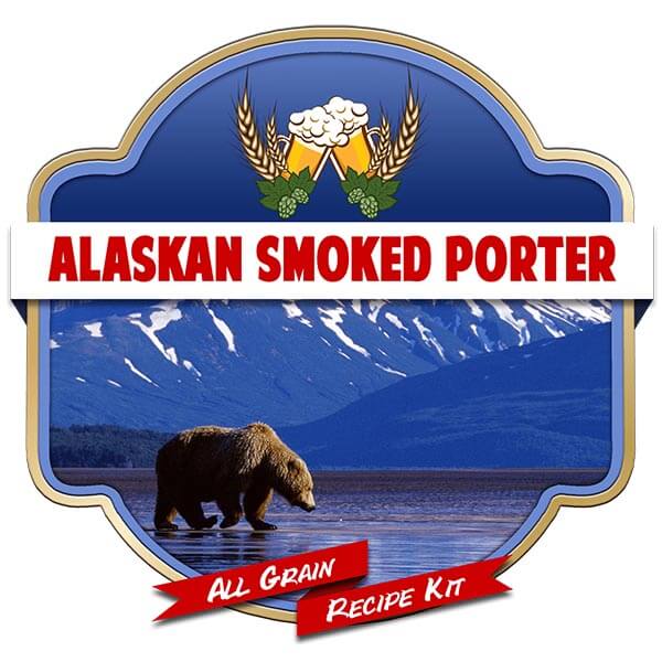 Alaskan Smoked Porter All Grain Recipe Kit Suits Grainfather Home Brew ...