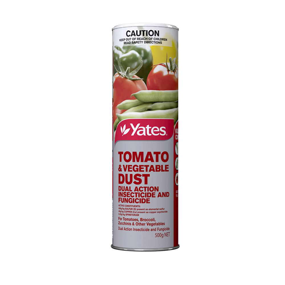 YATES Tomato & Vegetable Dust - Dual Action Insecticide & Fungicide ...